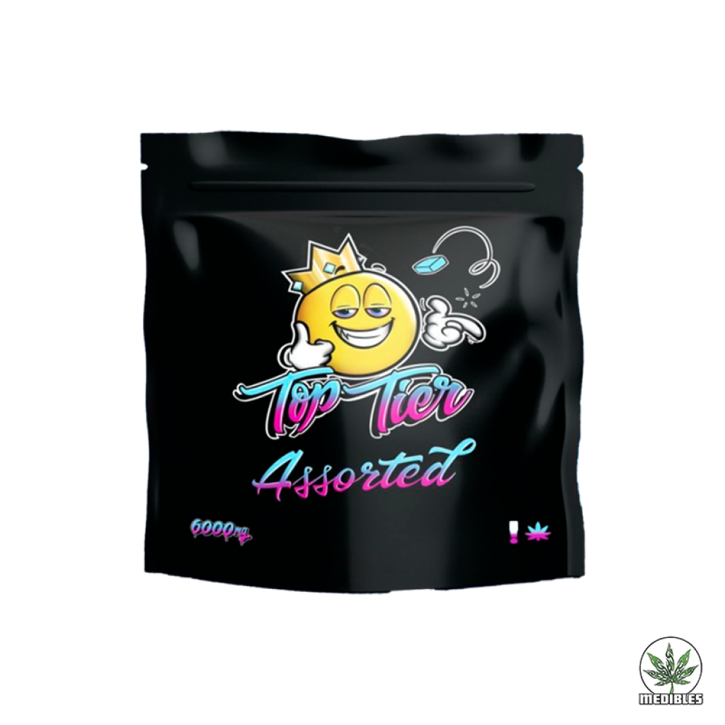 Top Tier Gummies 6000mg THC - Mohawk Medibles